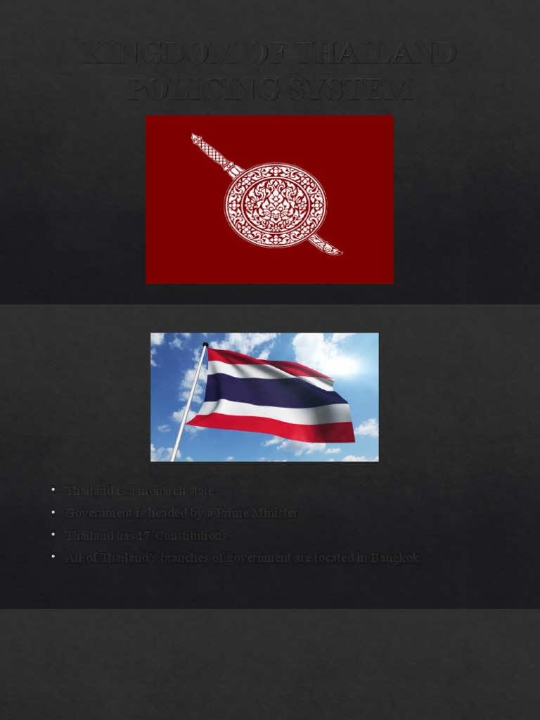 Kingdom of Thailand Policing System | PDF