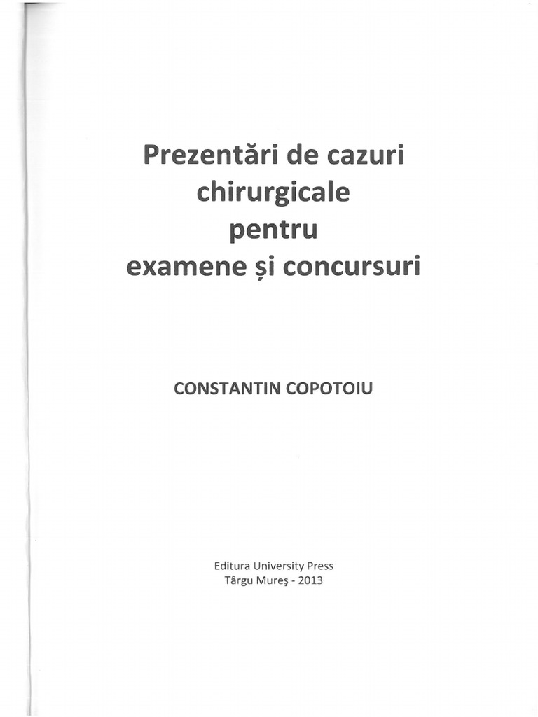 Prezentari de Cazuri | PDF