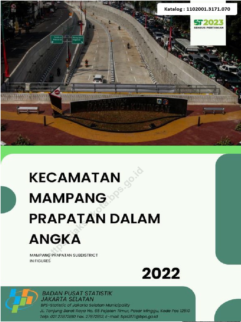 Kecamatan Mampang Prapatan Dalam Angka 2022 | PDF Kecamatan Mampang Prapatan Dalam Angka 2022 | PDF