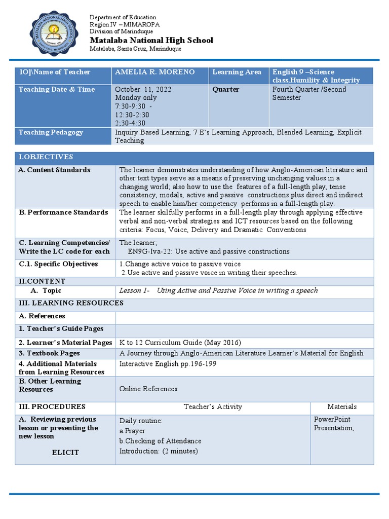 DLL in English #5 | PDF