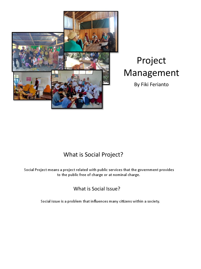 Social Project Management | PDF | Feasibility Study | Data