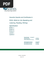 ESOL Scheme of Work | PDF | English As A Second Or Foreign Language ...