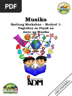 Balangkas NG Pagsusuri NG Awit | PDF