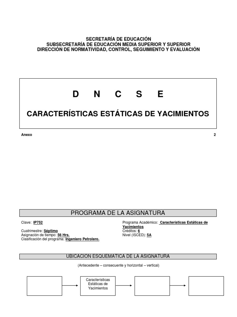 Ip752 Caract Est de Yac | PDF | Science | Petróleo