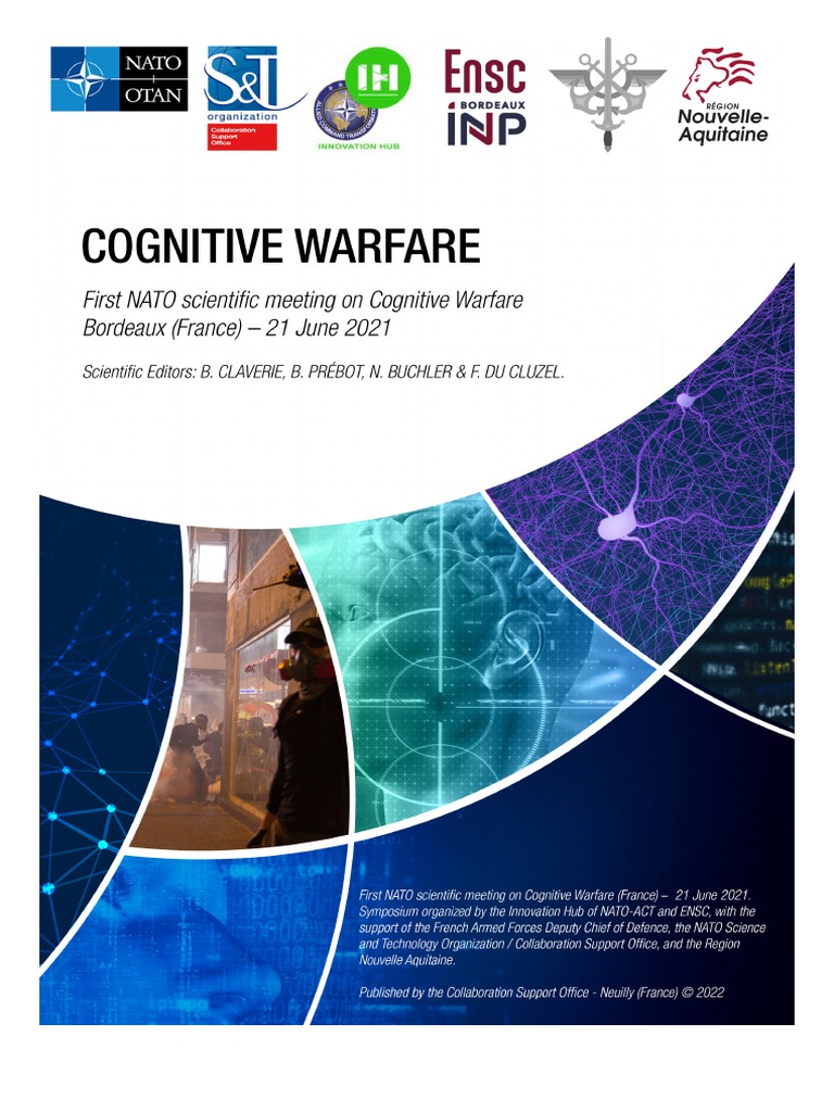 Cognitive Warfare Symposium - ENSC - March 2022 Publication | PDF | Thought | Military