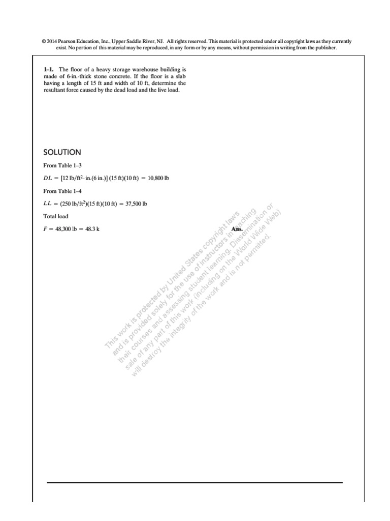 Solution Manual For Structural Analysis 9th Edition by Hibbeler ...