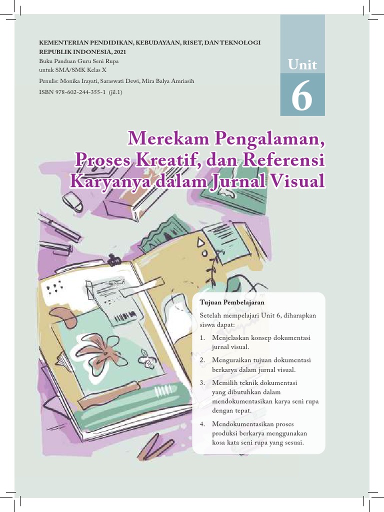 Dokumentasi Proses Berkarya Seni Rupa dalam Jurnal Visual | PDF