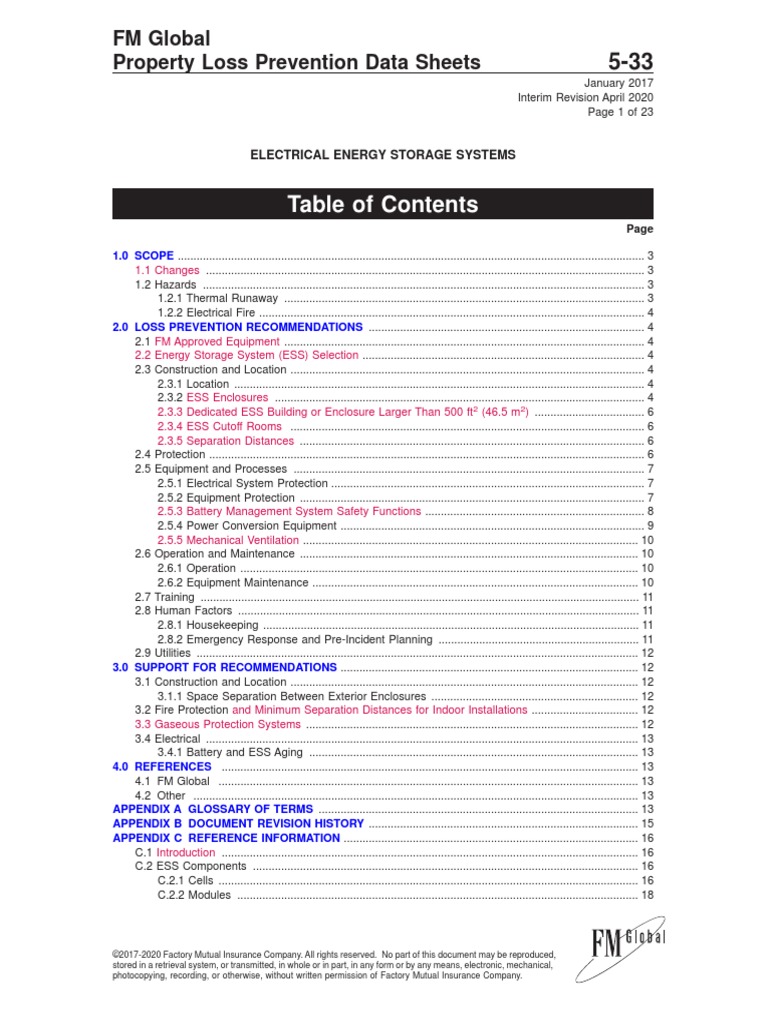 FMDS-05-33 (04.2020) - Electrical Energy Storage Systems | PDF | Energy ...