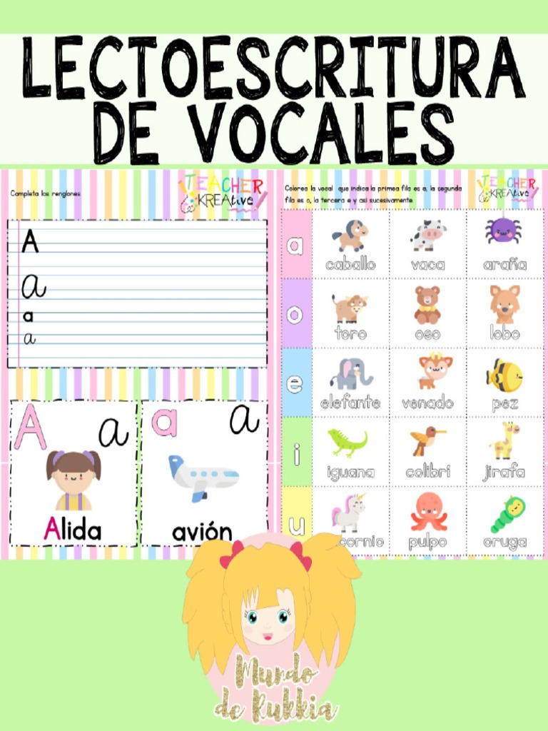 Libro de Vocales | PDF