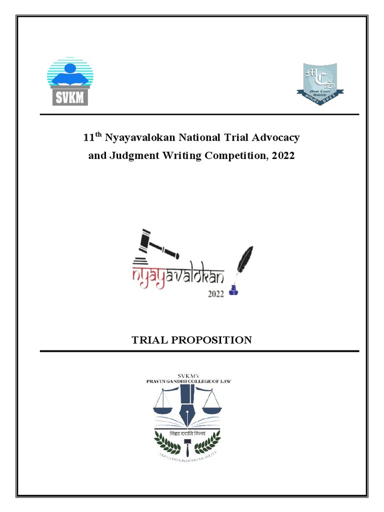 NTA - Trial Advocacy Problem | PDF