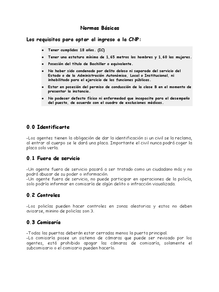 Normativa LSPD FIVEM | PDF | Policía | Justicia penal