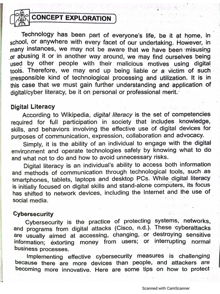 Digital Literacy | PDF
