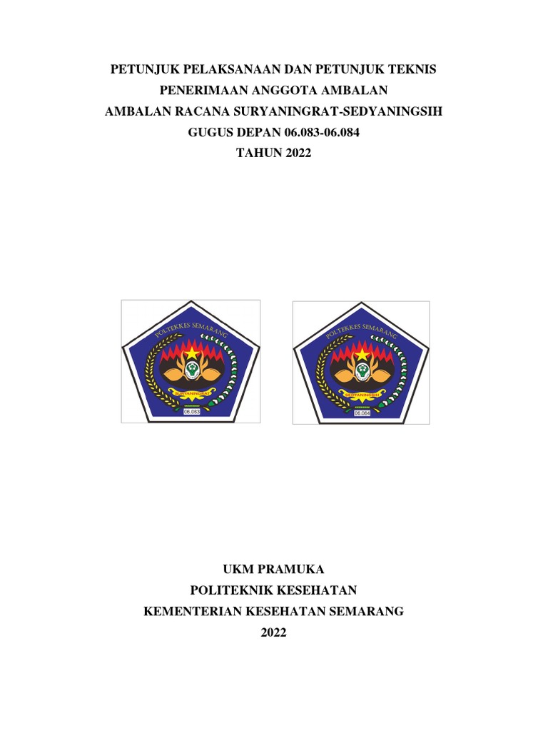 Juklak Juknis Paa 2022 P2 | PDF | Bisnis