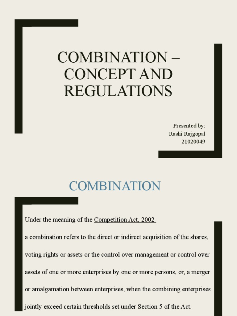 Combination | PDF