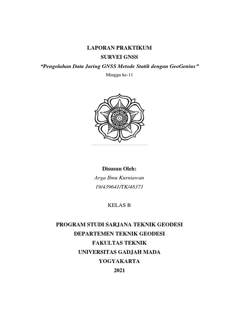 Pengukuran GNSS Metode Static | PDF
