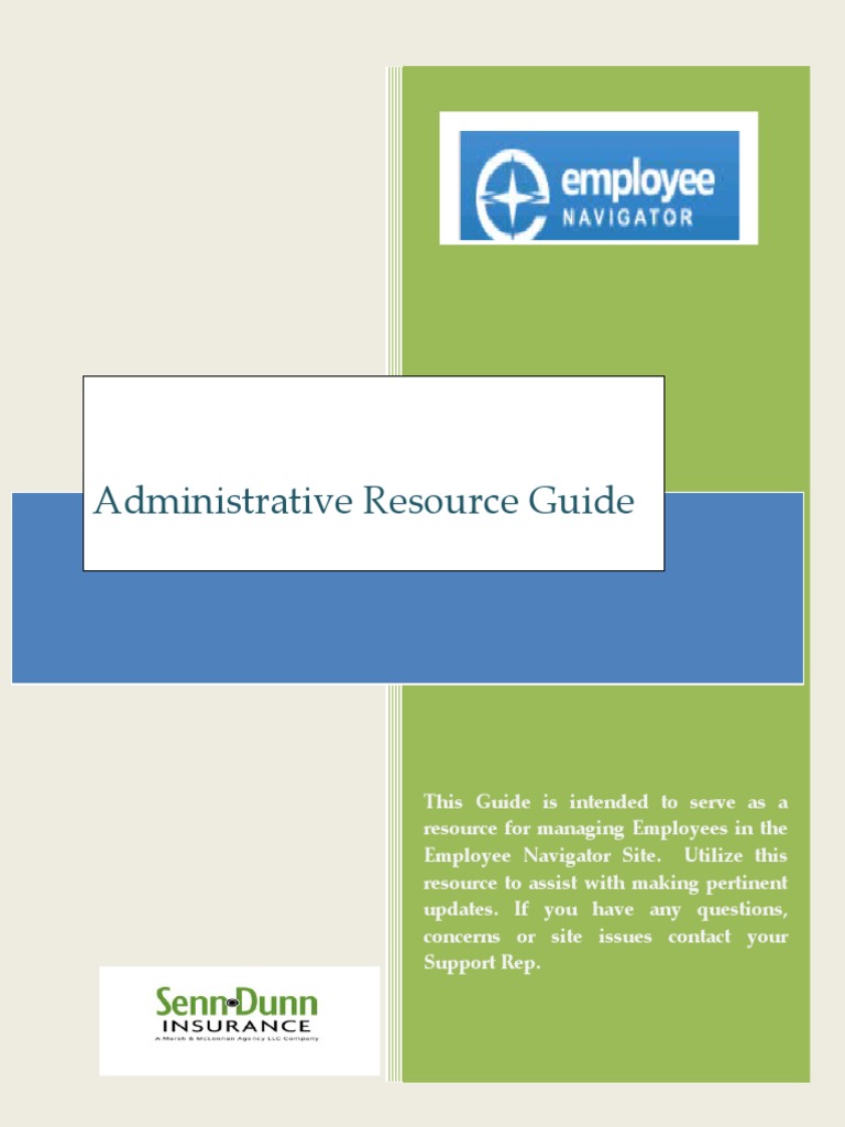 Navigating Employee Changes: An Administrative Resource Guide for ...