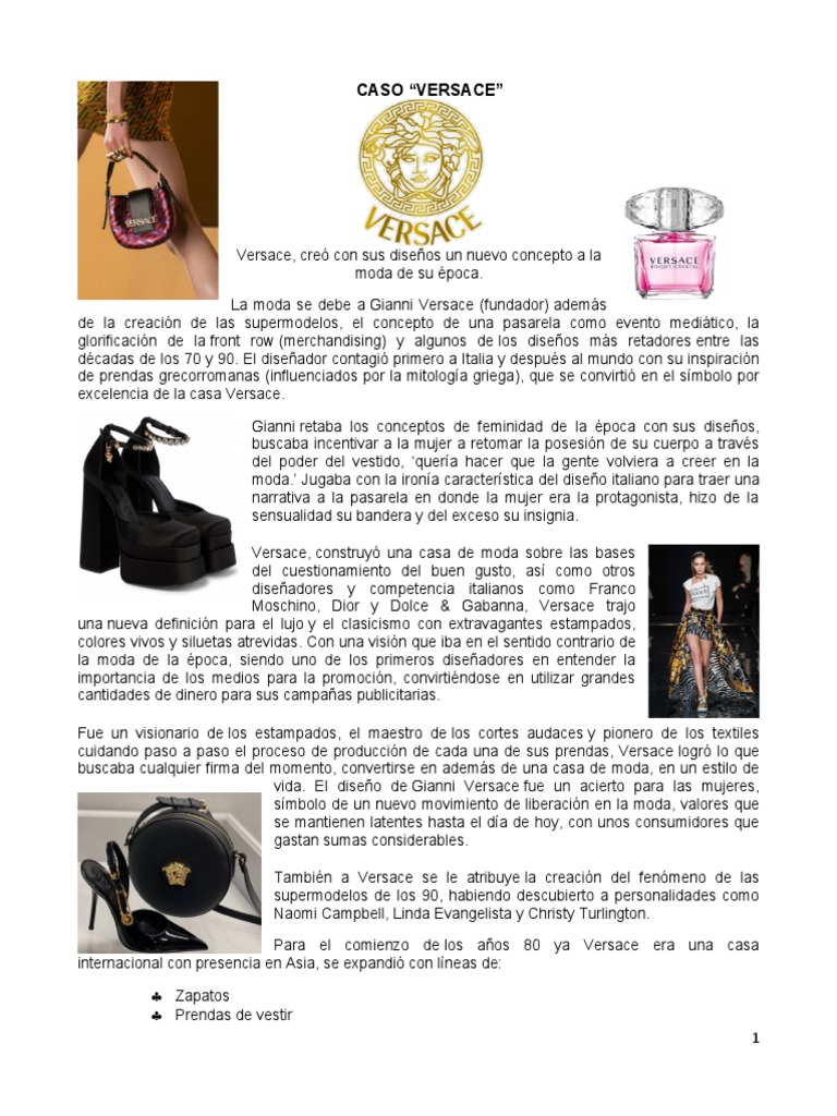 ''Versace'' | PDF | Moda