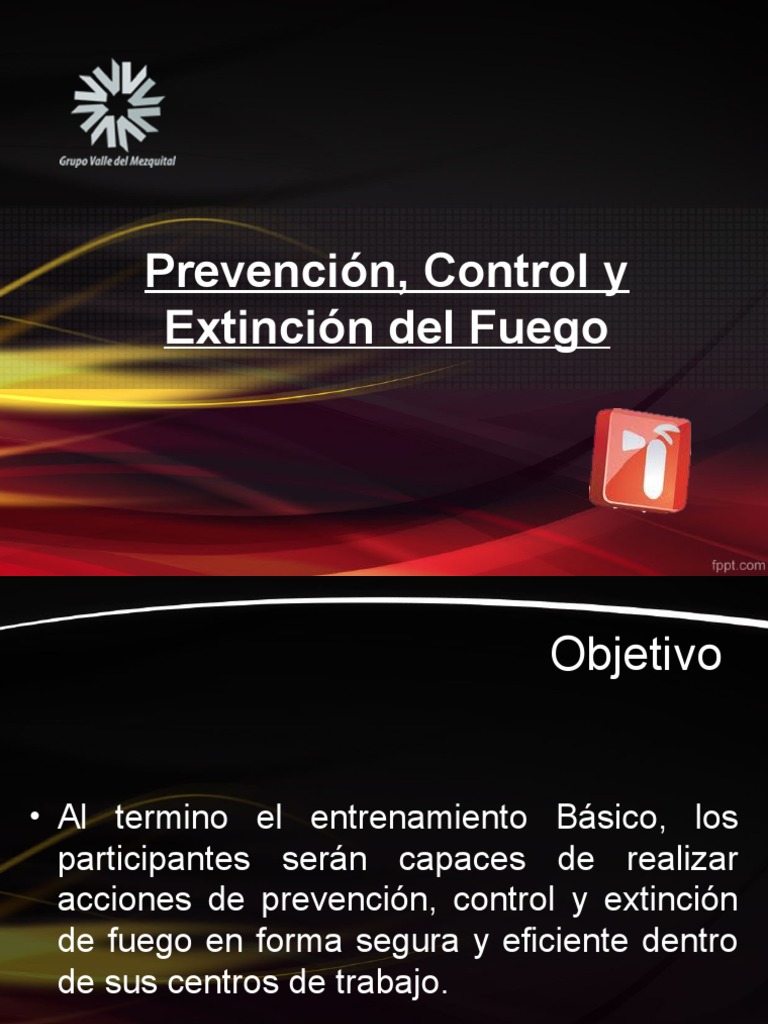 Capacitacion Incendio | PDF | Combustión | Incendios