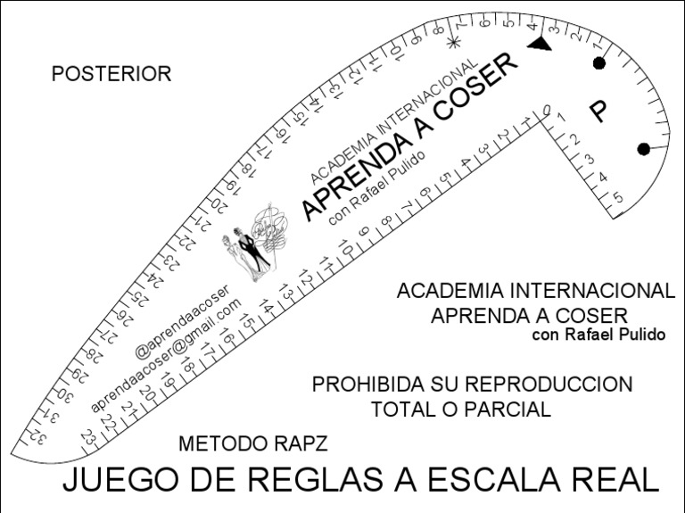 Plantilla Posterior Escala Real | PDF