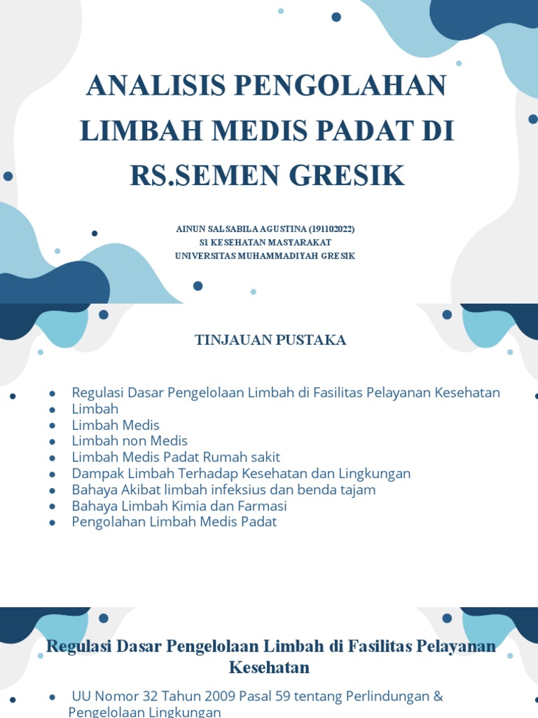 Laporan PBL RS Semen Gresik (Ainun) | PDF