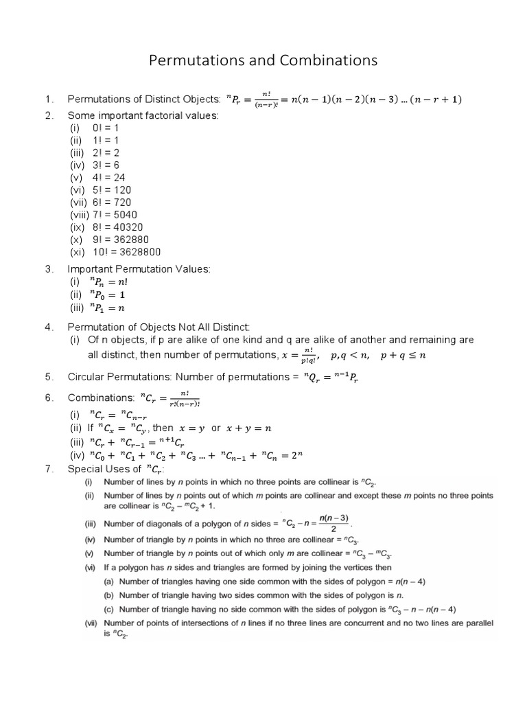 PNC Formulae | PDF | Polynomial | Abstract Algebra
