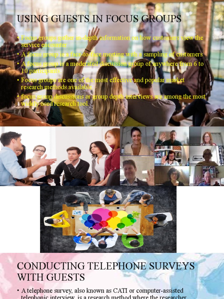 Using Guests in Focus Groups | PDF