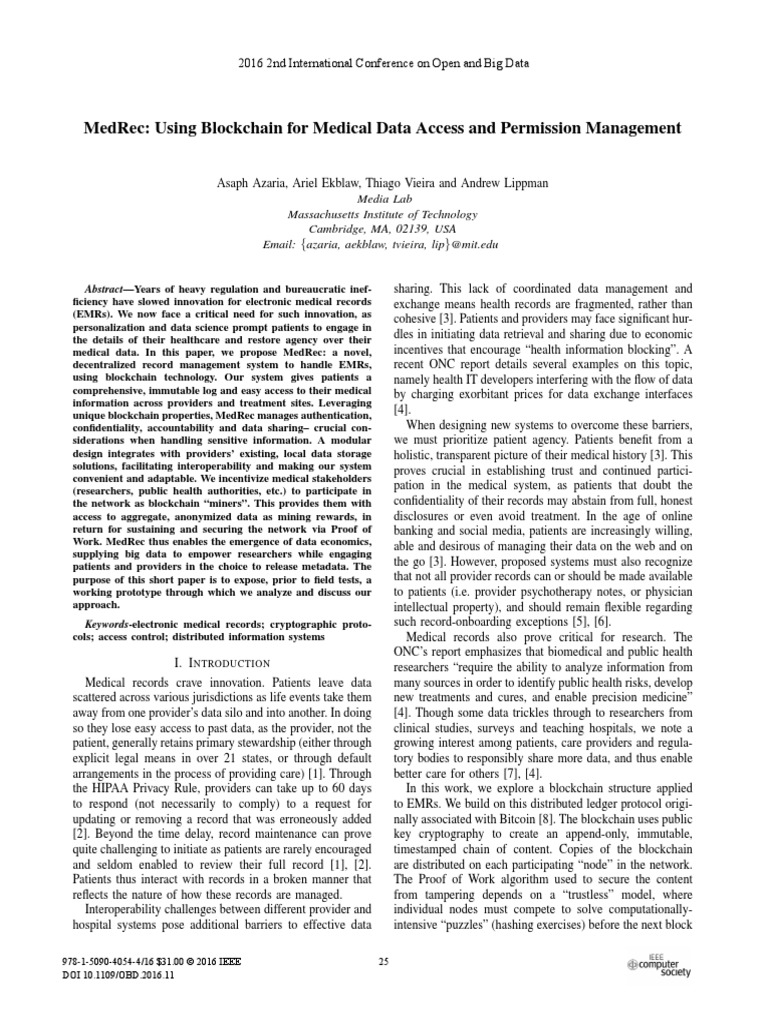 Med Rec | PDF | Databases | Electronic Health Record