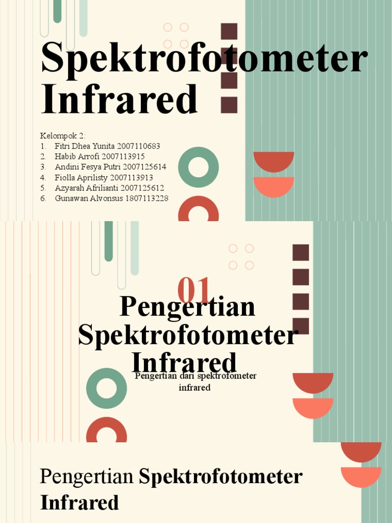 Kelompok 2 Kimia Analitik Spektrofotometer Infrared | PDF | Metode & Bahan Ajar | Teknologi ...