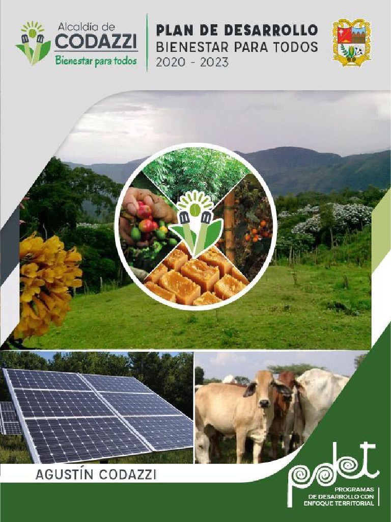 Plan de Desarrollo Agustín Codazzi 2020-2023 | PDF | Economias