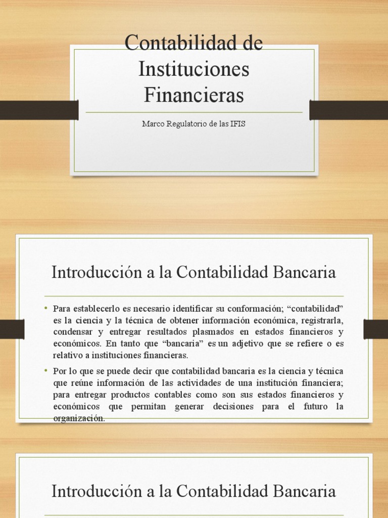Contabilidad Bancaria Clase 03 | PDF | Contabilidad | Bancos