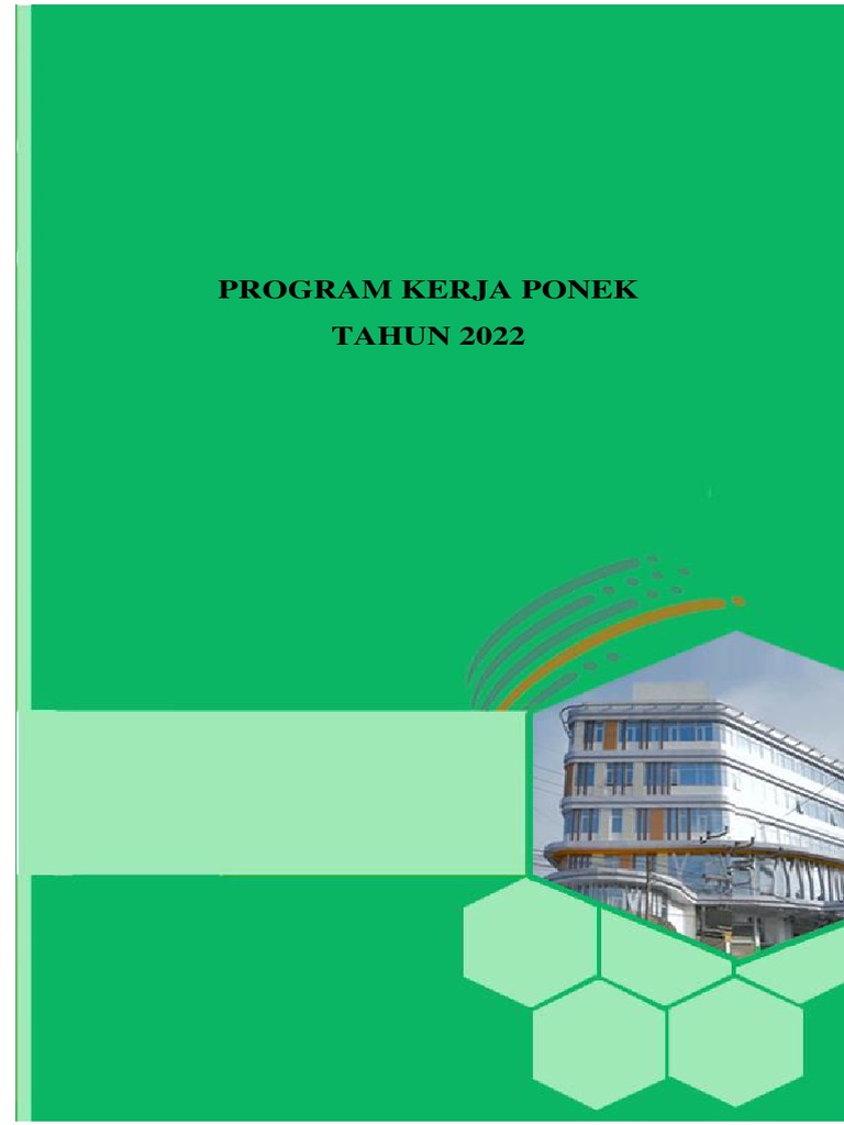 Program Kerja PONEK TH 2022 Revisi | PDF
