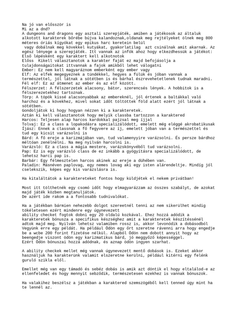 DND | PDF