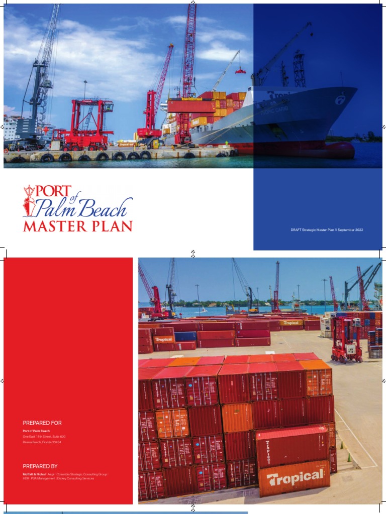 Port of Palm Beach Master Plan 2022 | PDF | Port | Beach