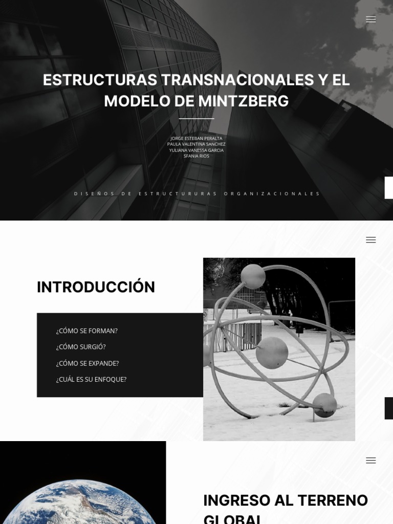 Estructuras Transnacionales y El Modelo de Mintzberg | PDF | Economias | Business