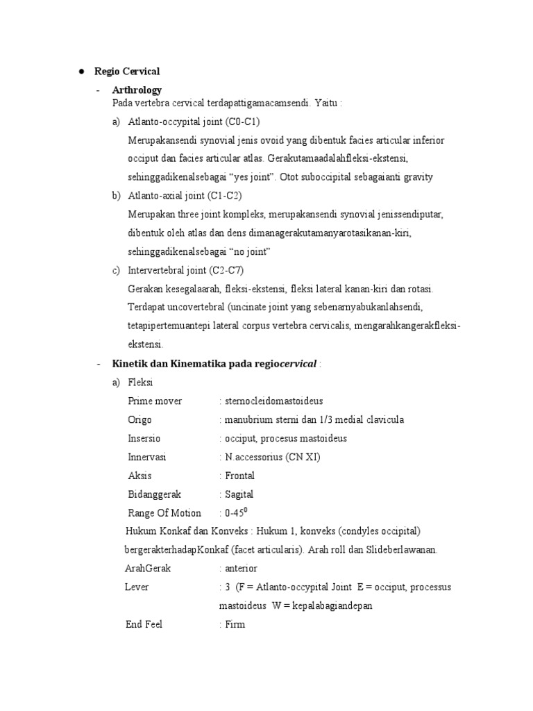 End Feel pada Sendi Manusia | PDF
