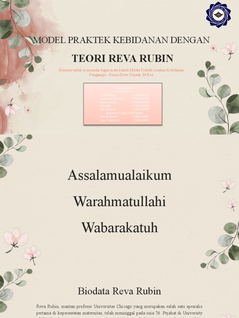 Model Kebidanan Teori Reva Rubin | PDF