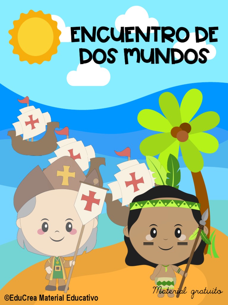12 De Octubre Encuentro De Dos Mundos Pdf Cristobal Colon