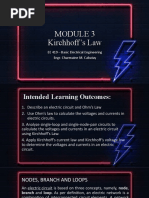 KVL KCL Practice Problems | PDF | Electrical Network | Physical Quantities