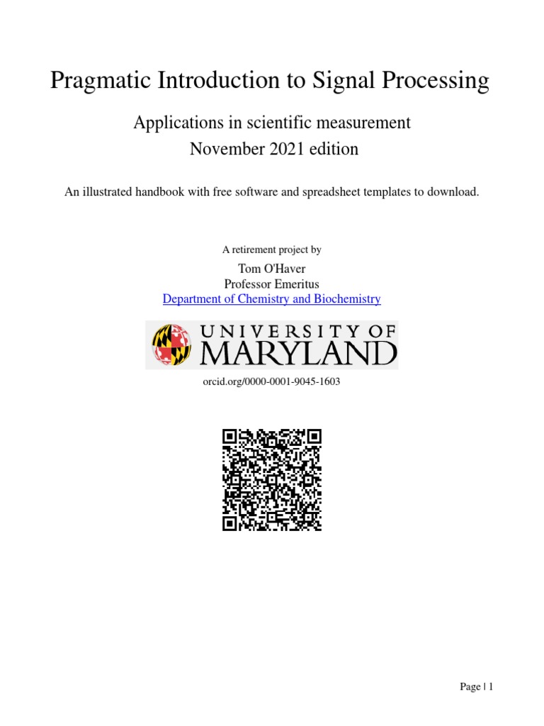 Intro To Signal Processing 2021 | Download Free PDF | Matlab | Least Squares