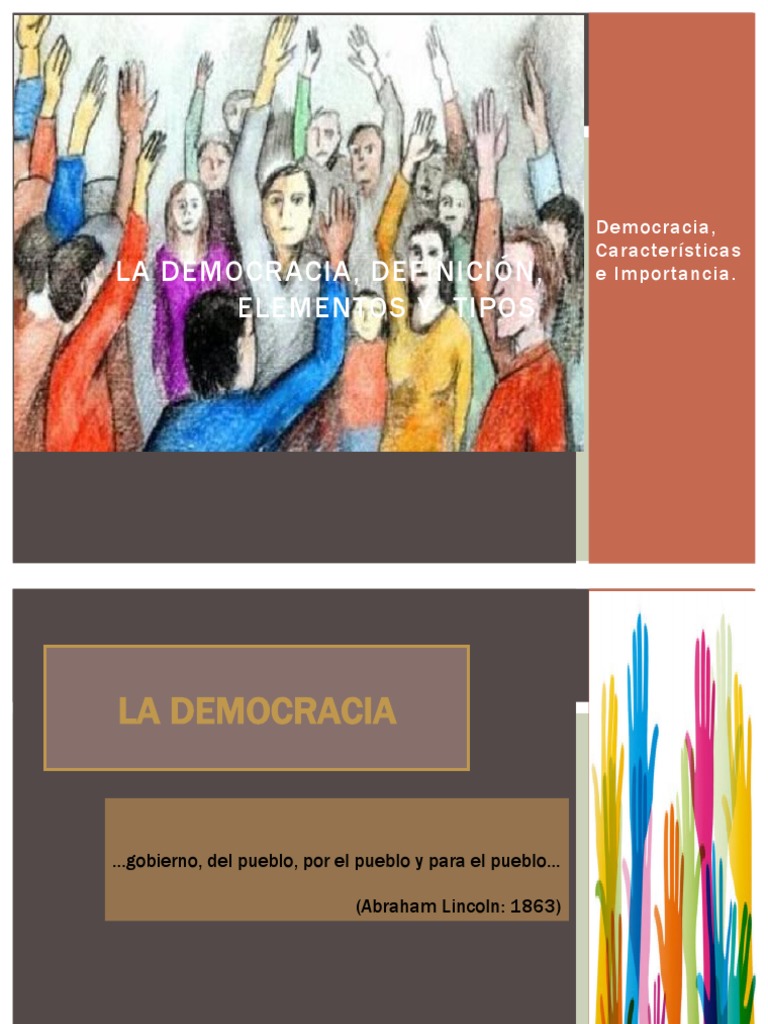 Democracia Pdf Democracia Ideologías Políticas