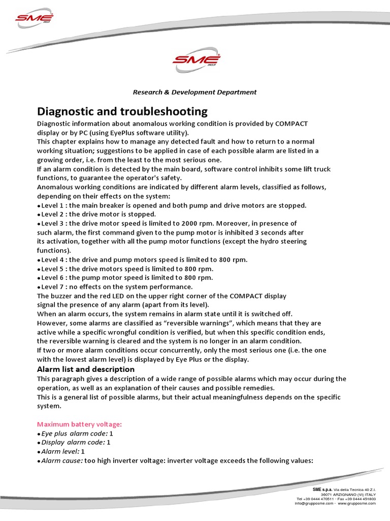 SME-Troubleshooting Twin Drive System | PDF | Capacitor | Electrical ...