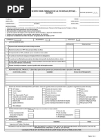 Ehs-p-40-Fj Permiso Escrito para Trabajos de Alto Riesgo (Petar) - Excavaciones y Zanjas | PDF ...