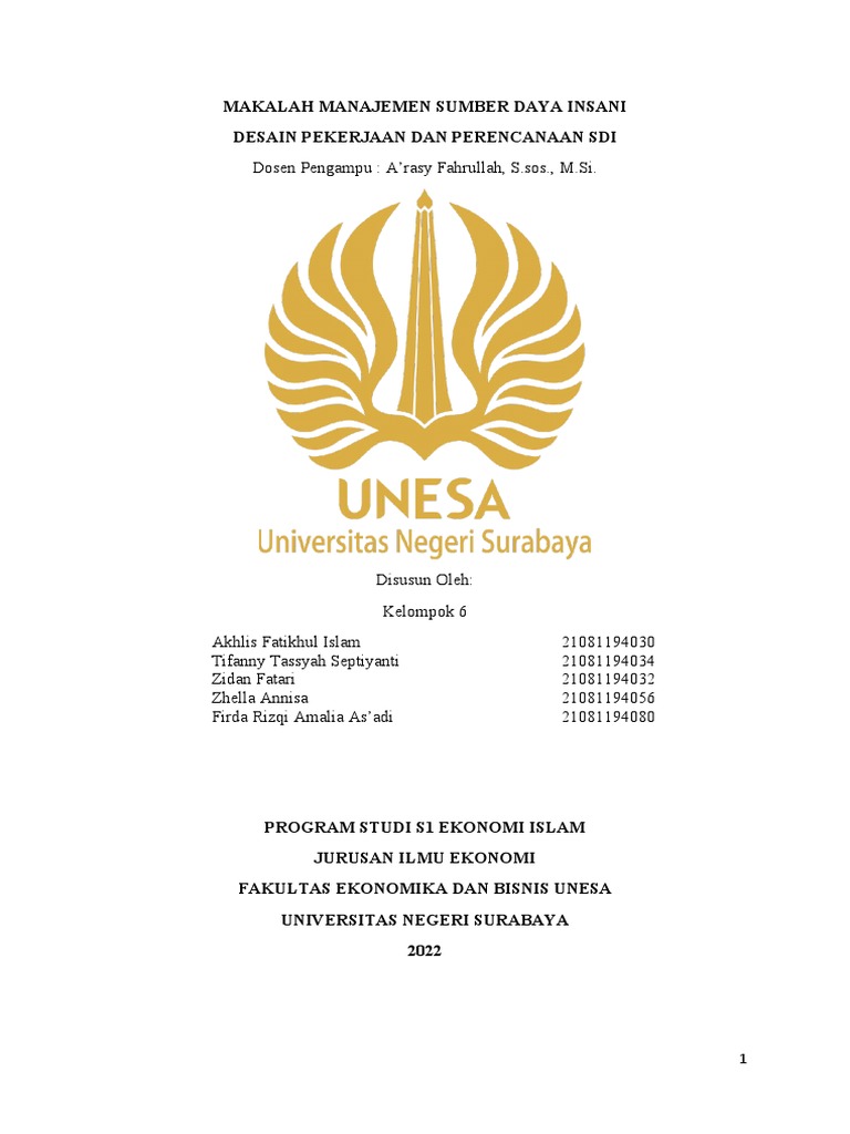 Makalah Msdi Sub Bab Dua | PDF