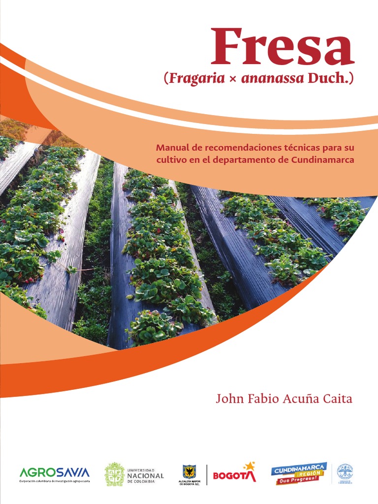 04 Manual Fresa 2020 Ebook | PDF | Riego | Fertilizante