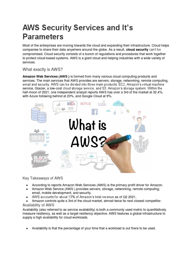Aws Security Services Download Free Pdf Amazon Web Services Cloud Computing