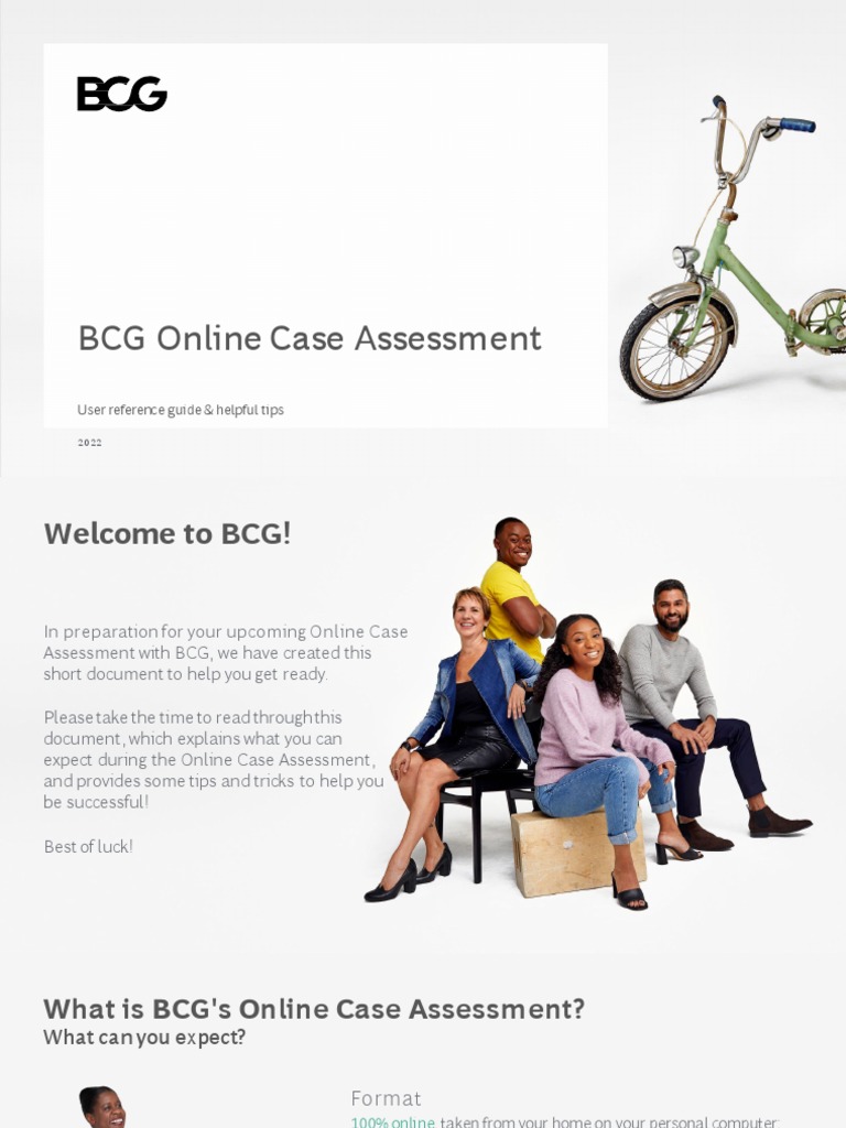 BCG Online Case Assessment Guide | PDF | Cost Of Goods Sold | Cost