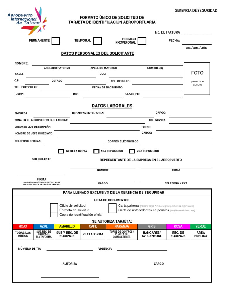 Formato Unico de Solicitud de Tia | PDF | Aeropuerto | Gobierno Formato Unico de Solicitud de Tia | PDF | Aeropuerto | Gobierno