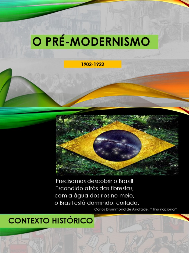 O Pré-Modernismo no Brasil: 1902-1922 | PDF
