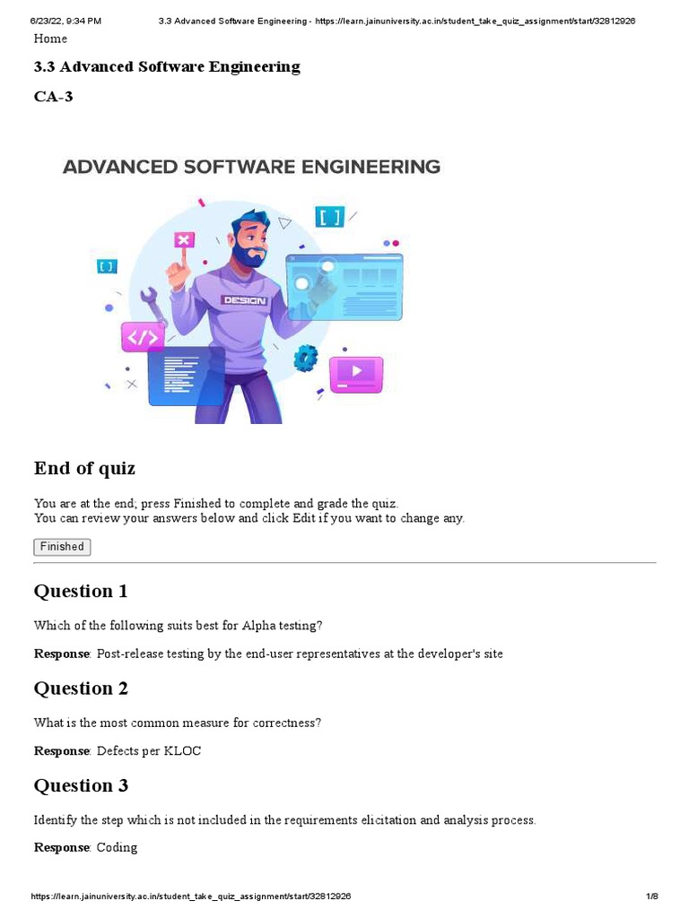 3.3 Advanced Software Engineering CA3 | PDF | Component Based Software ... 3.3 Advanced Software Engineering CA3 | PDF | Component Based Software ...