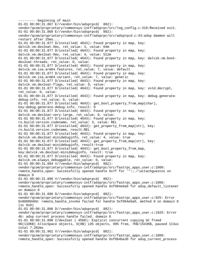 Logcat CSC Update Log | PDF | Proprietary Software | Computer Architecture